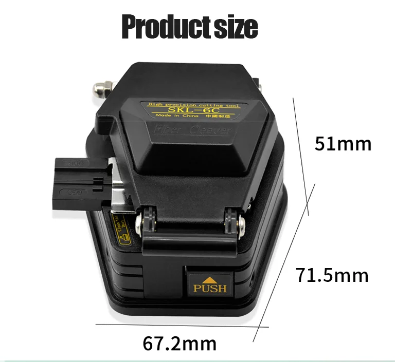 APT SKL-6C Fiber Optic Cleaver for FTTH Network Solutions