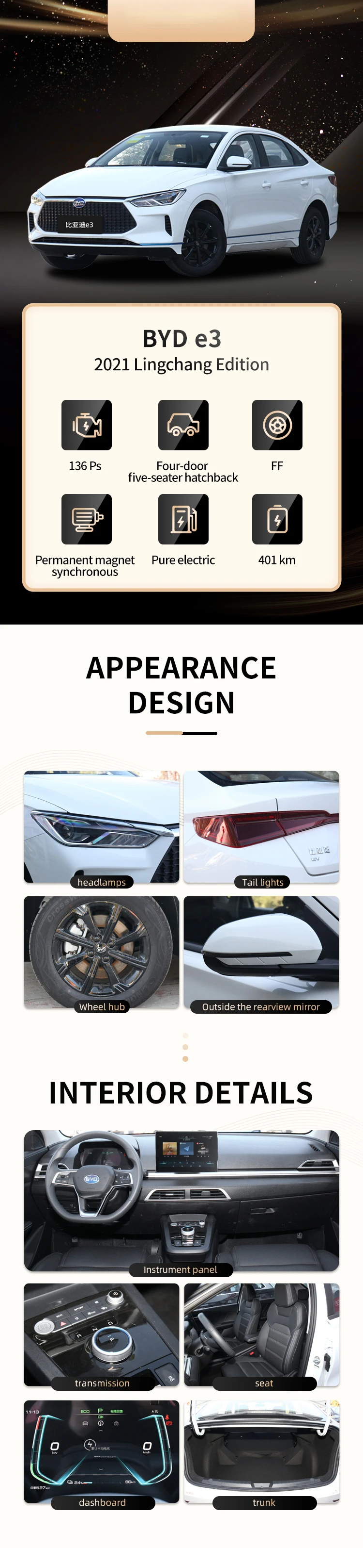 2022 Byd E3 Song Plus Flagship Electric Vehicle Left Steering Diesel ...