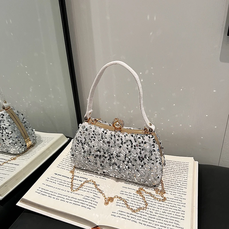 Stylish New Handbags 2024 Lady Luxury Sequined Bags Lady Designed ...