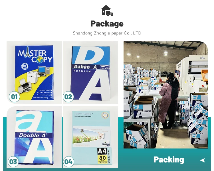 Original Paper A4 Paper 80 Gsm 70 80gram Copy Paper/a4 Copypaper - Buy ...