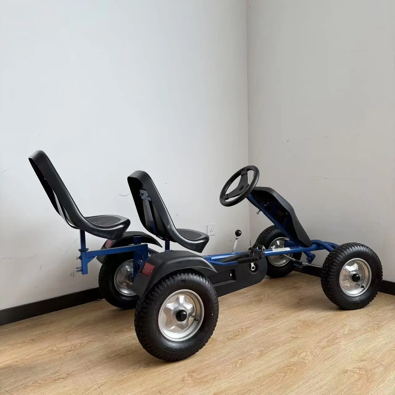 OEM Customizable 100kg Load Capacity Pedal Go Cart 4-Wheel Mesh ...
