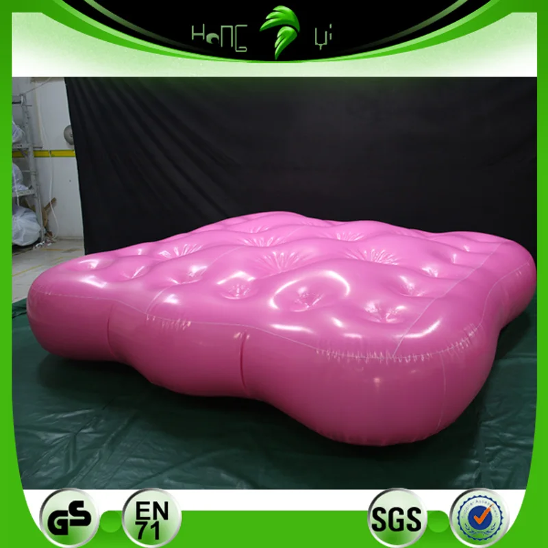 Comfy and Softy Inflatable Pink Air Mattress Hongyi Toy Custom ...