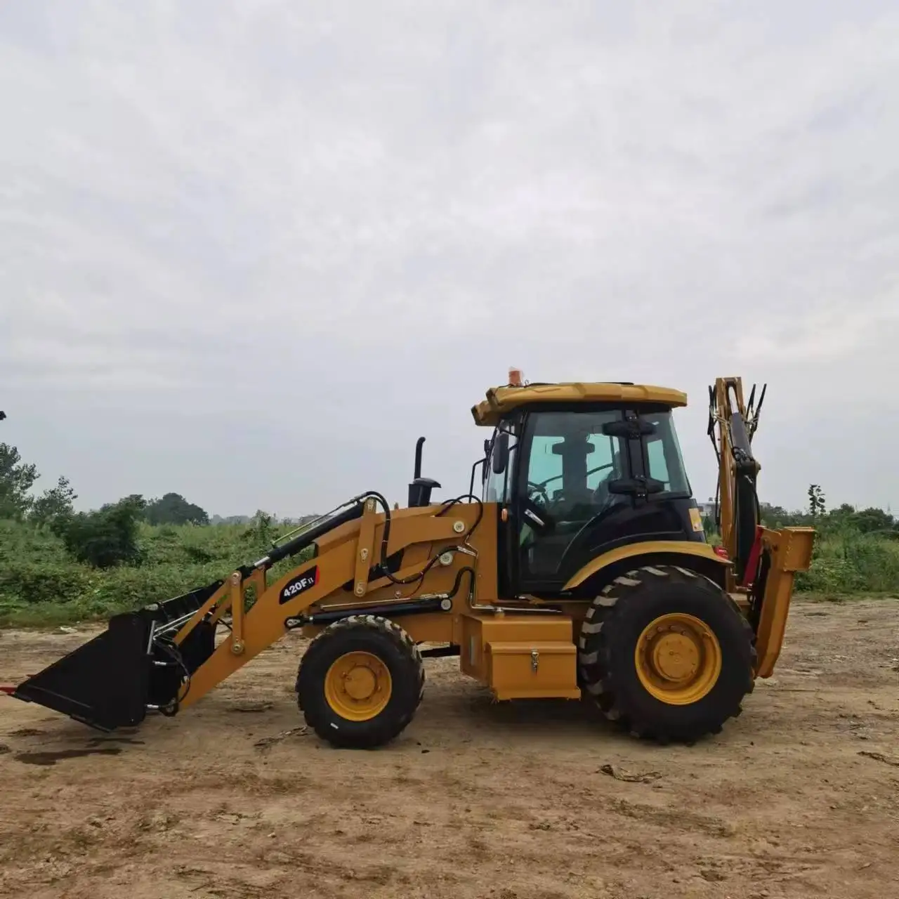 Used Cat 420f Backhoe Loader/420f Cat Brand - Buy Origine Engine ...
