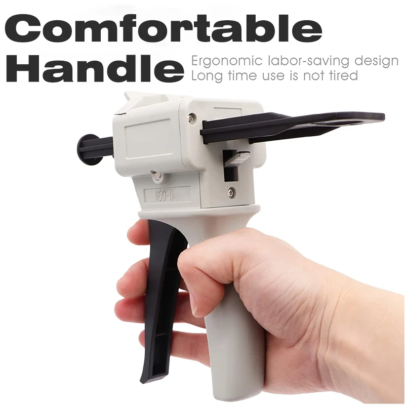 50ml Ab Adhesive Dispenser Gun 50ml 1:1 Manual Dispensing Gun Ab Epoxy Adhesive Dispenser ...