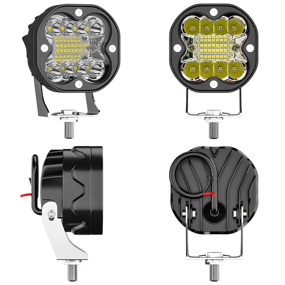 3 Inch 66w Car Led Work Light Off Road 4wd 4x4 Spotlight For Led Trucks ...