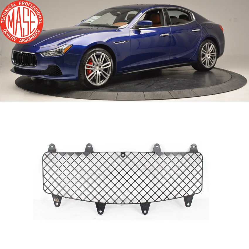 Czjf Front Bumper Grille Duct Trim Grille Conveyor For Maserati Ghibli ...