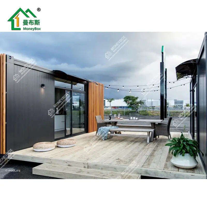 Luxury Holiday House Modular Prefab Container Resort Log Cabin Hotel ...