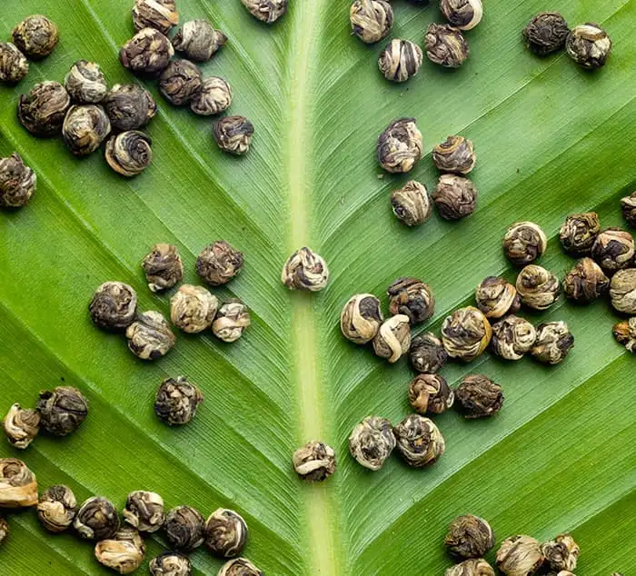Organic Jasmine Pearls Dragon Pearls Chinese Healthy Dry Flower ...