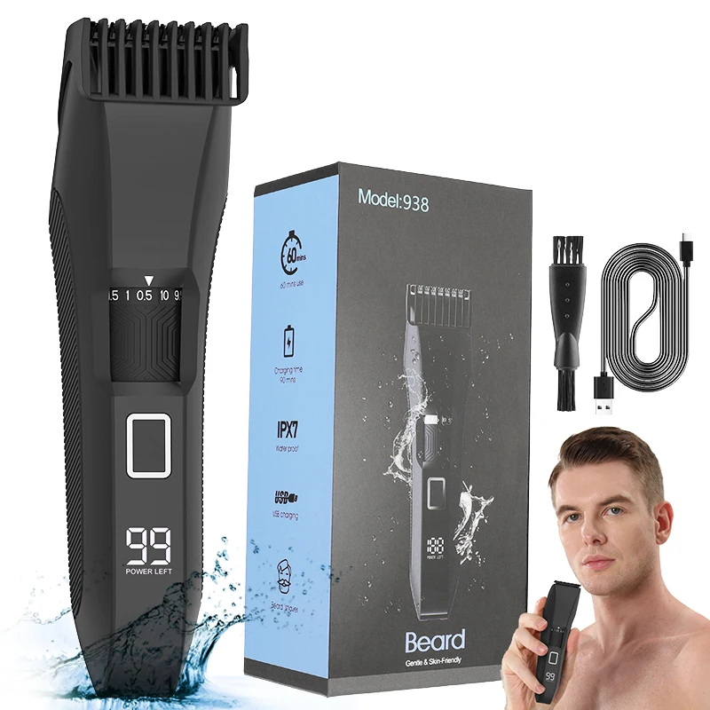 4d 938 Cordless Groin Trimmer Manscaping Public Hair Trimmer Skin Safe ...