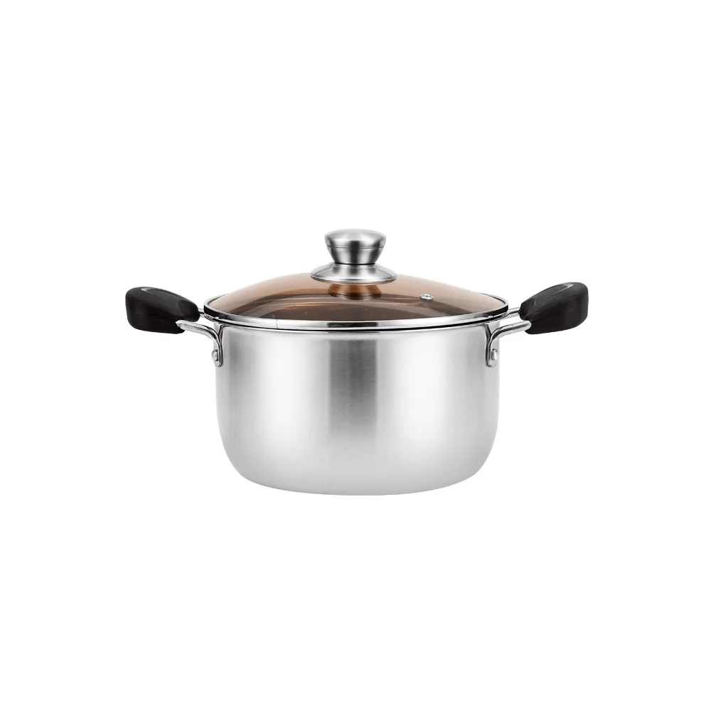 Wholesale Cooking Pot Stock Pot Stainless Steel Pan Pot Set With Lid ...