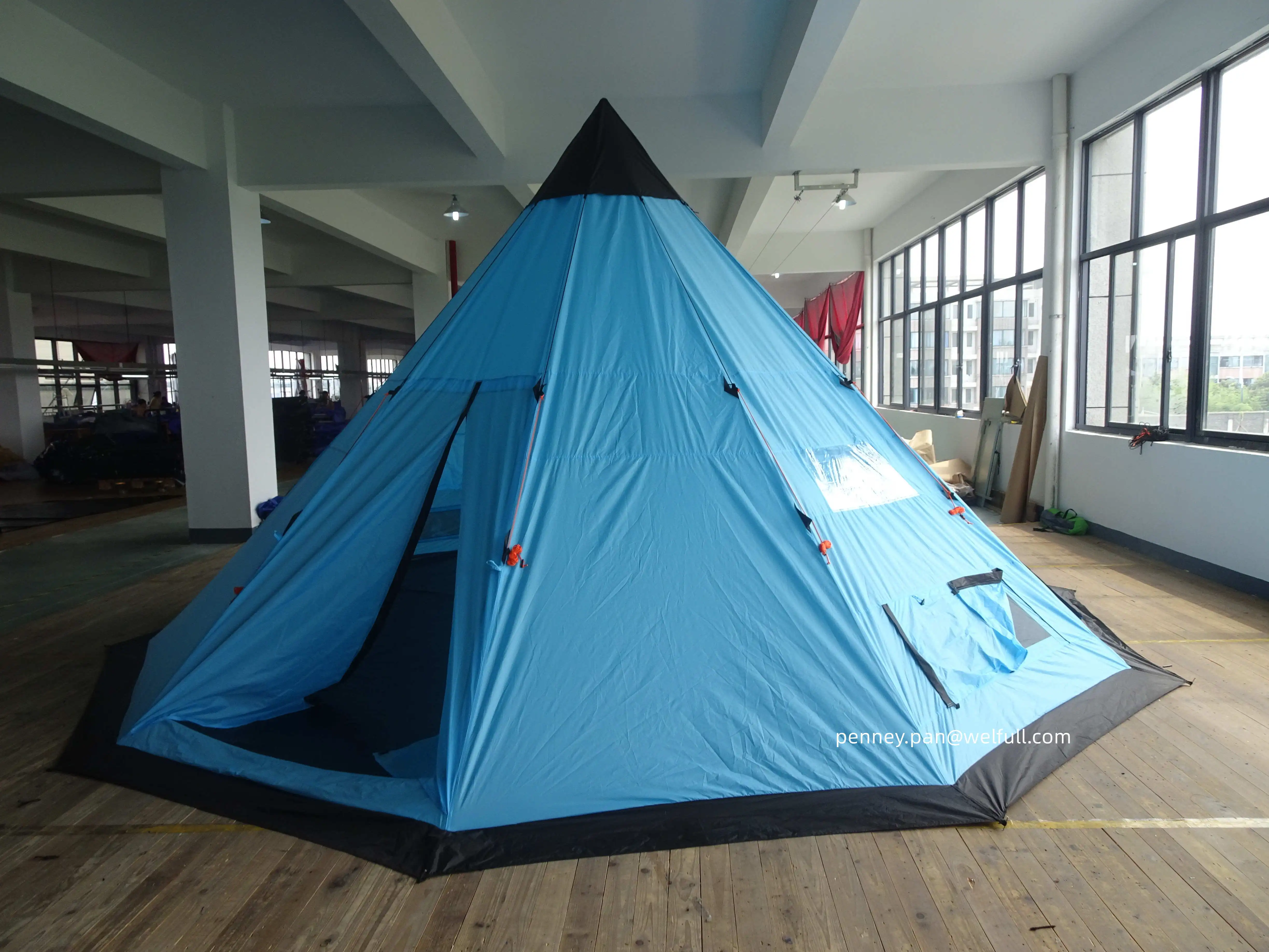 Large Camping Tent 10 Person Family Tepee Outdoor Shelter Hiking ...