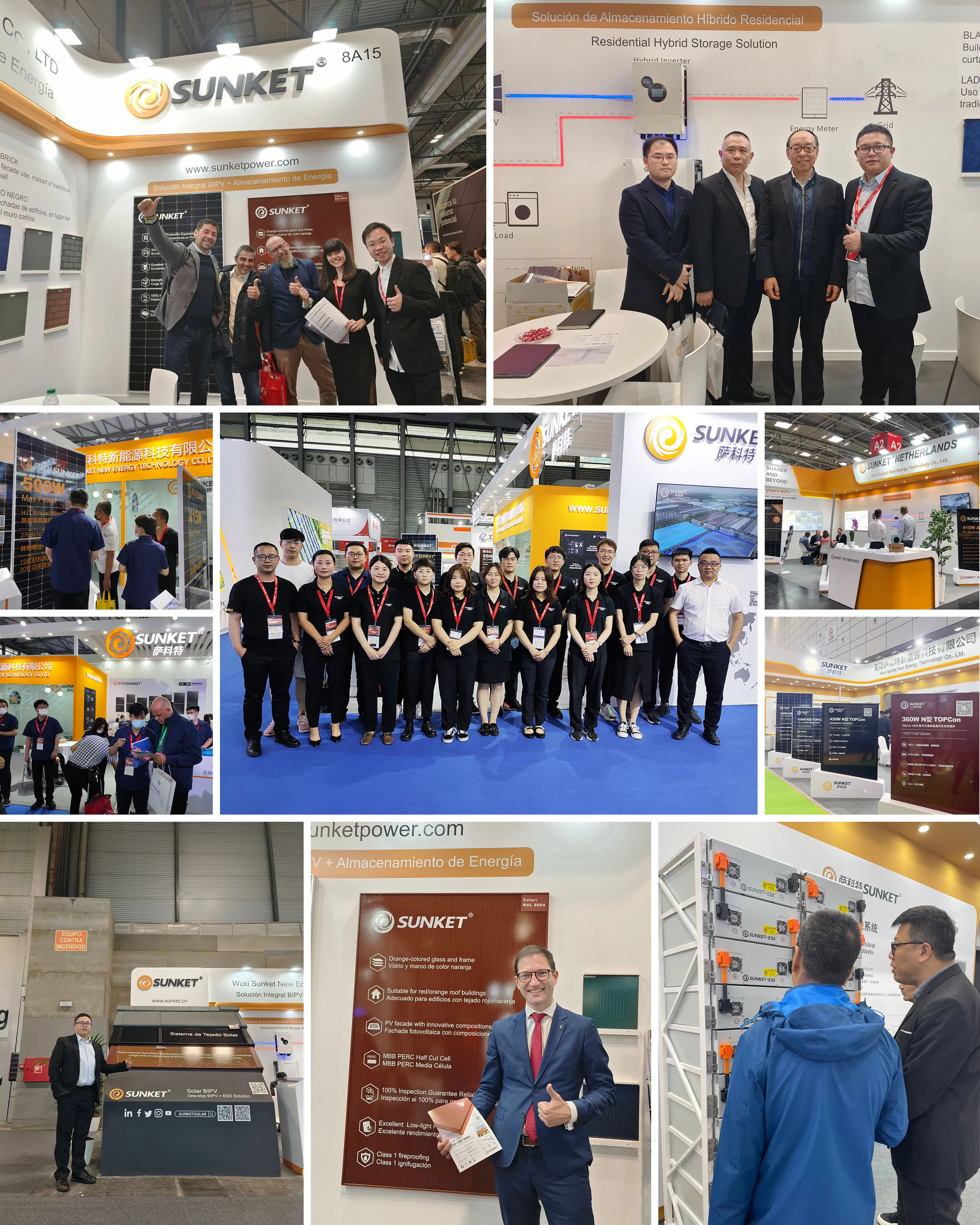 Sunket 48v 4kw 5kw 6kw 8kw 10kw 12kw Three Phase Hybrid Solar Inverter Home Popular Model In The ...