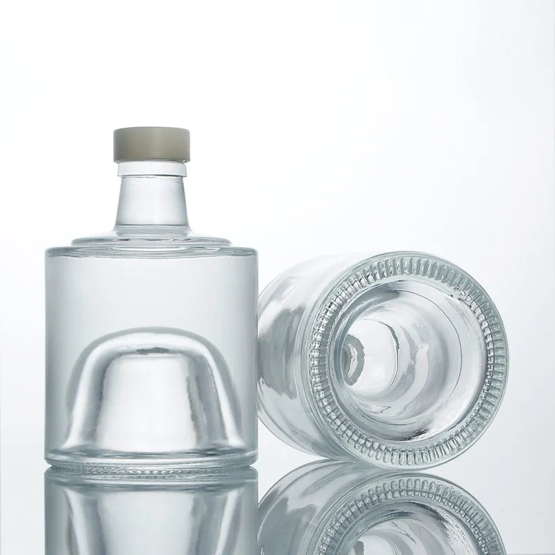 Wholesale 250ml 375ml Liquor Vodka Whiskey Wine Bottles