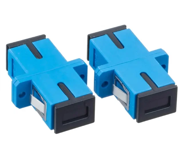 Adaptors Connectors Fiber Optic Sc Apc Adapter Ftth Connectors Simplex ...
