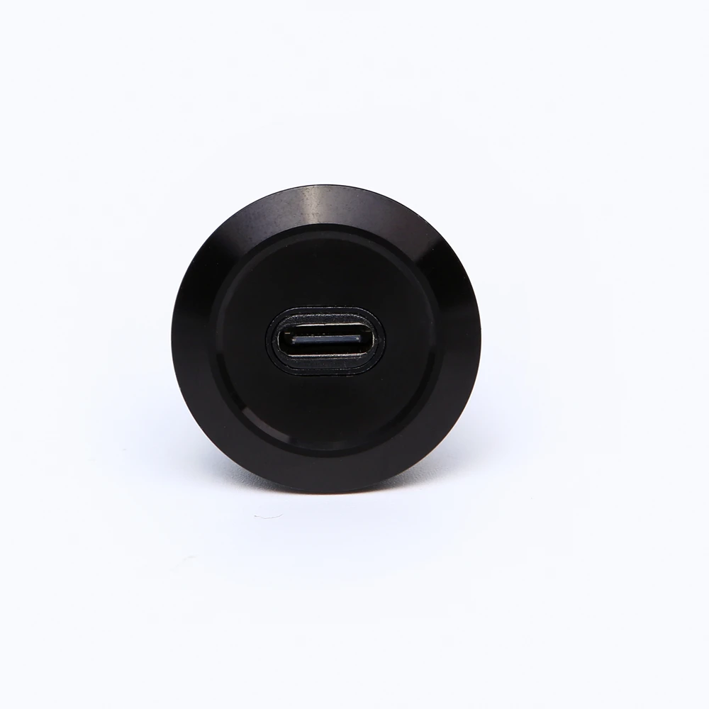 22mm Panel Mount Round Hole USB-C TYPE Socket/connector