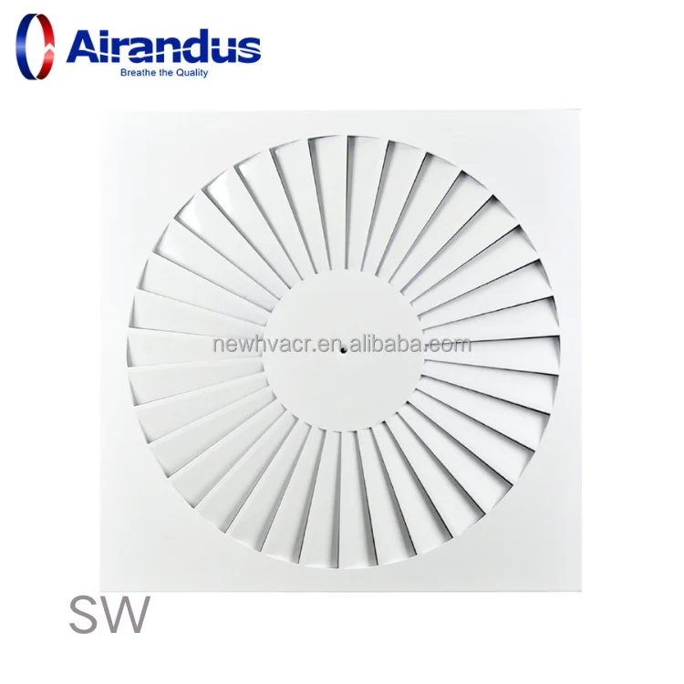 NEW HVACR CD-SB China 2025 Frameless Air Diffuser for Drywall Ceiling Air Outlet Air Inlet ...