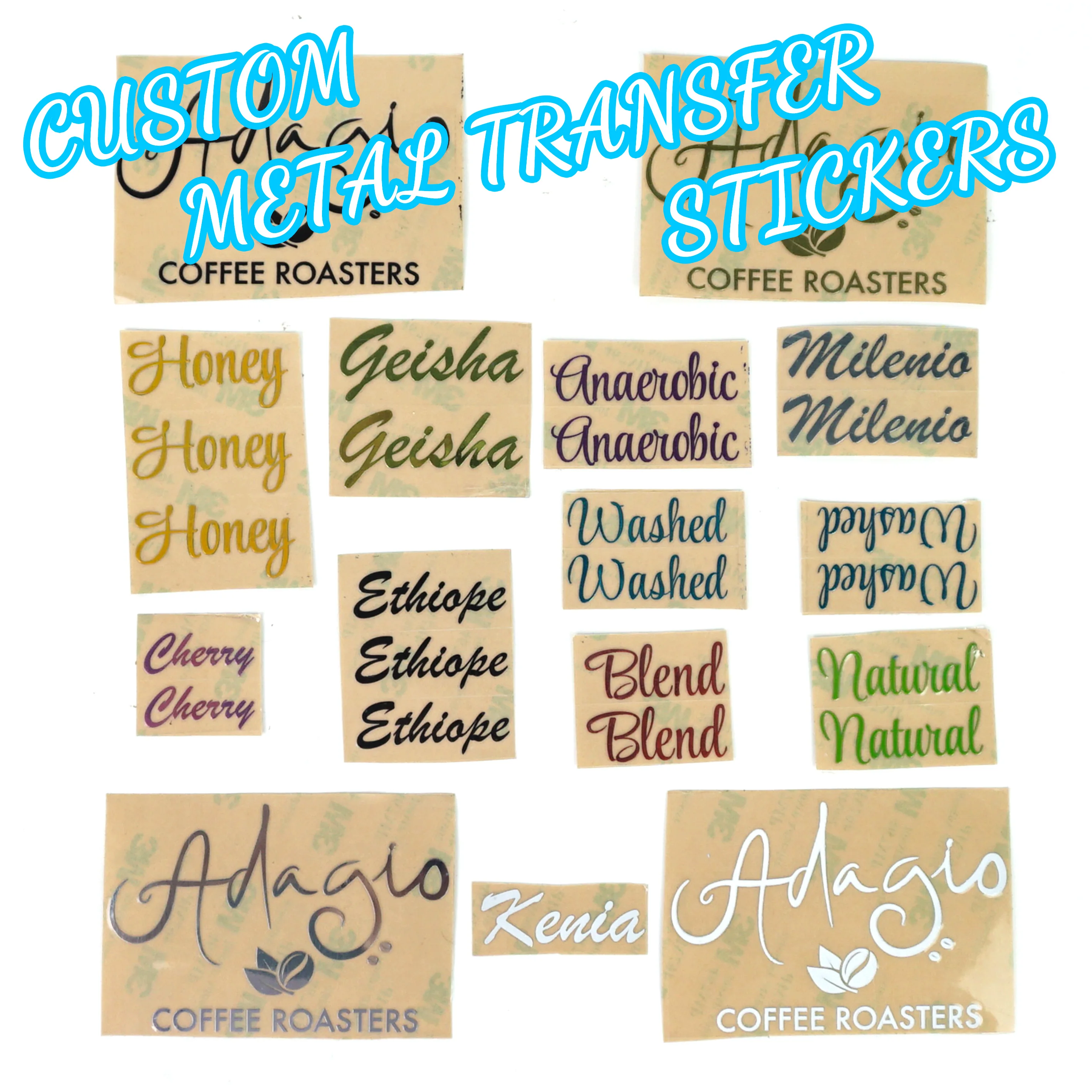 Custom Logo 3d Embossed Label Decals Metallic Stickers,Waterproof ...