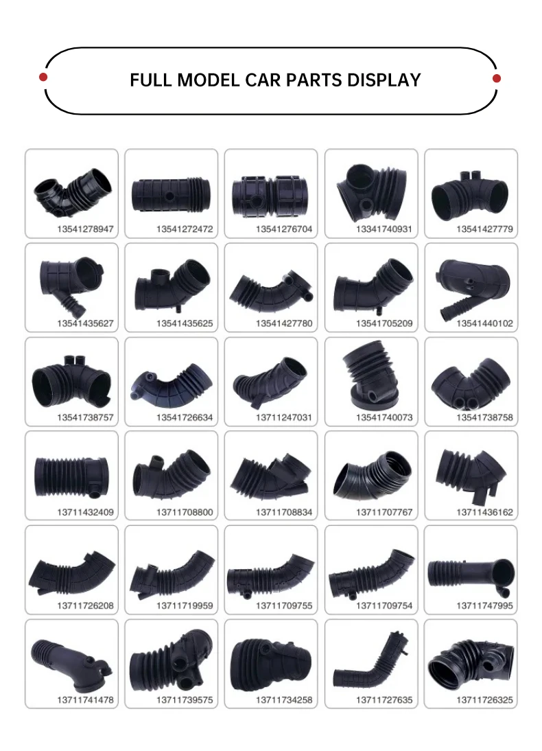 Auto Parts Air Cleaner Hose Air Intake Hose EPDM Rubber Air Filter Hose ...