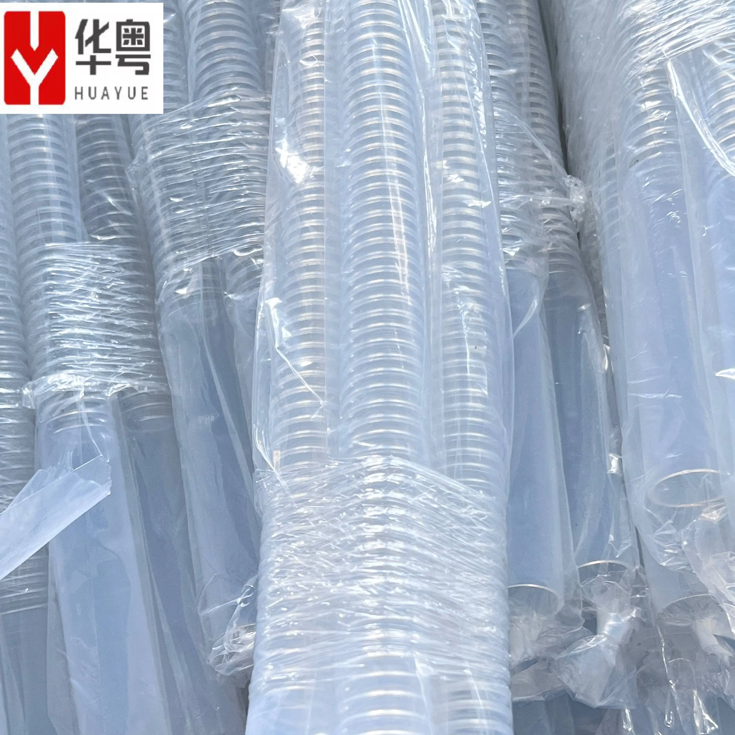 Pfa High Transparent And Thermoplasticity Pfa Corrugated Tubing - Buy ...
