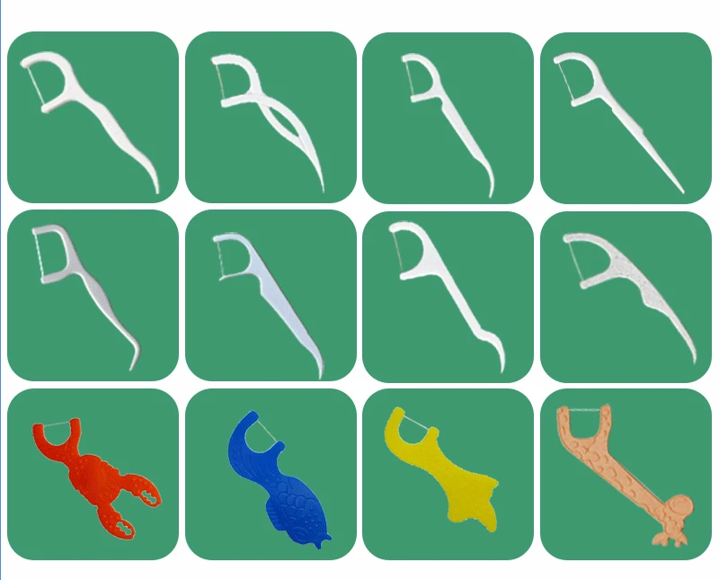 Natural Material Floss Picks Renewable Package Environmental 20 50 Pcs ...