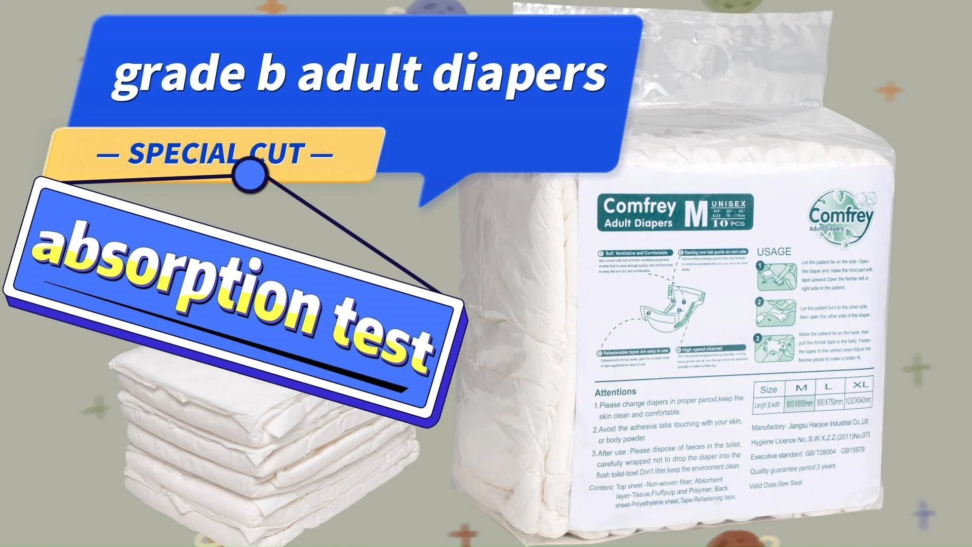 Private Label Small B Grade Pink Adult Heavy Incontinence Briefs Size ...