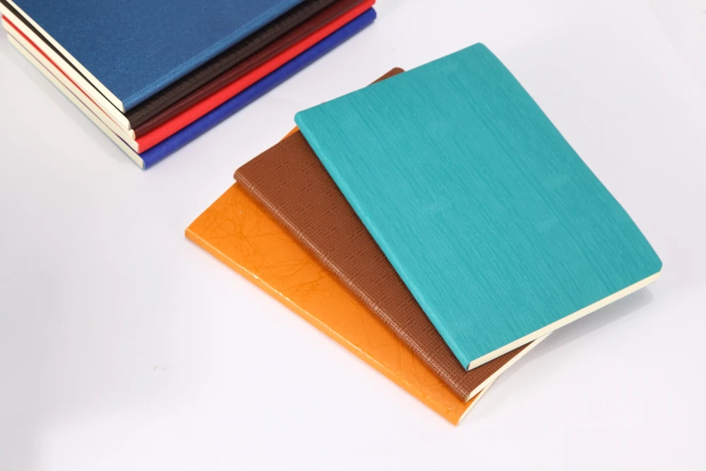 Luxury Business Custom Soft Cover A5 Leather Notepad Customized ...