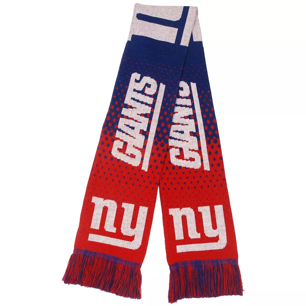 Wholesale Custom Logo Team Sports Club Scarf Jacquard Knitted Double ...