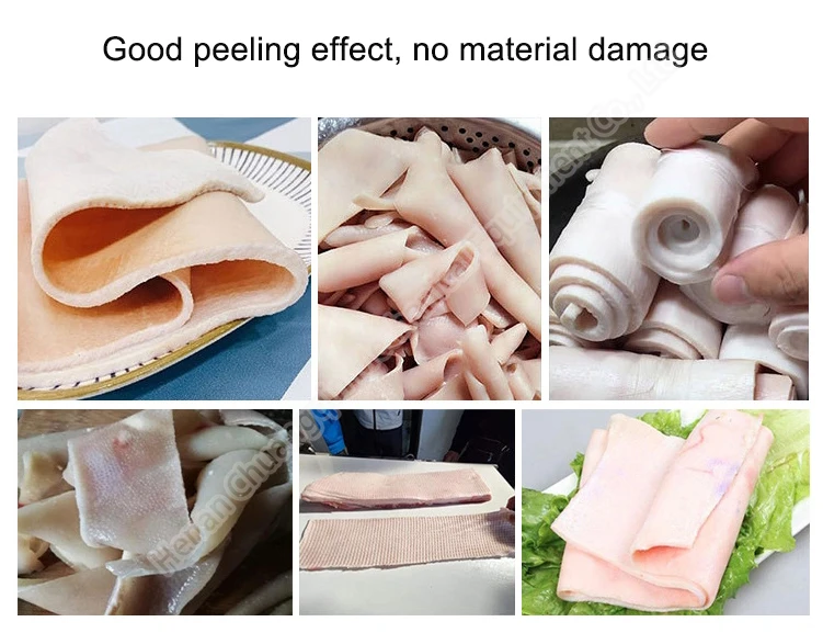 Pork Skin Slicing Machine Beef Fascia Removing Machine Fascia Removing ...