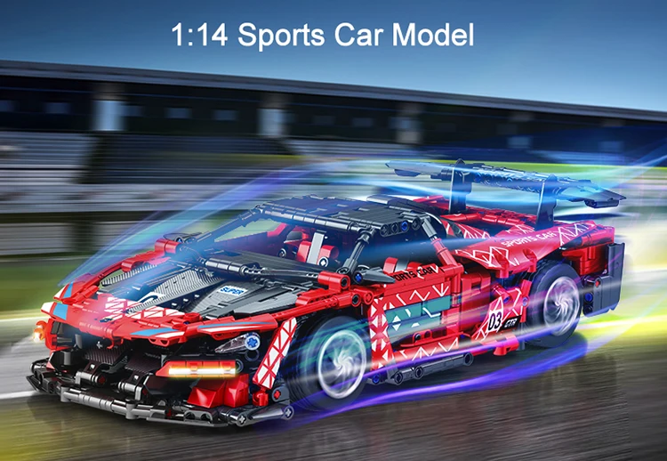 WOMA TOY Student STEM Personalized RC Car Building Blocks