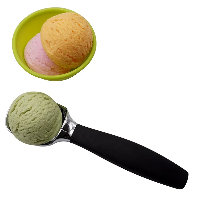 Professional Metal Ice-cream Spade Nonstick Anti-freeze Ice Cream ...