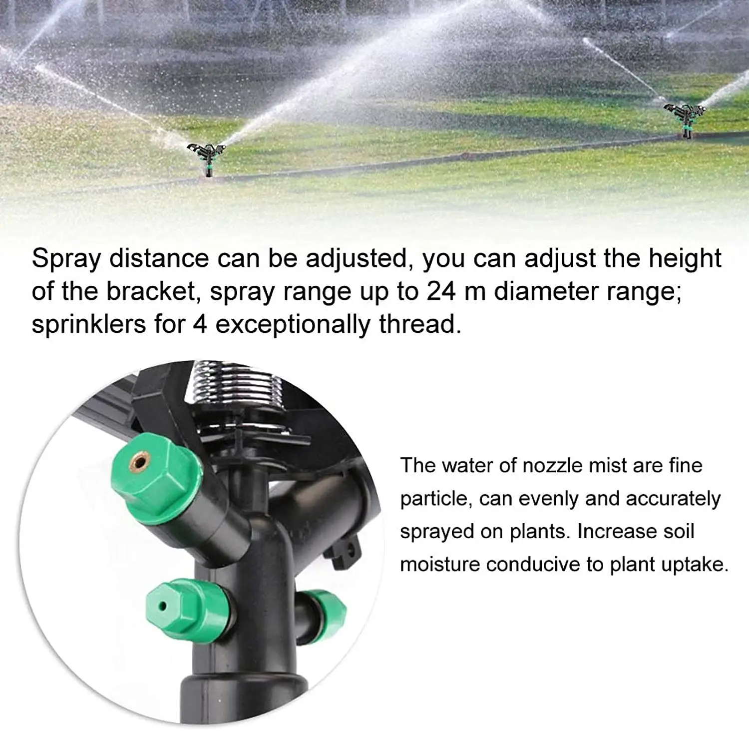 Automatic Rotating Sprinkler - Efficient Agricultural Irrigation