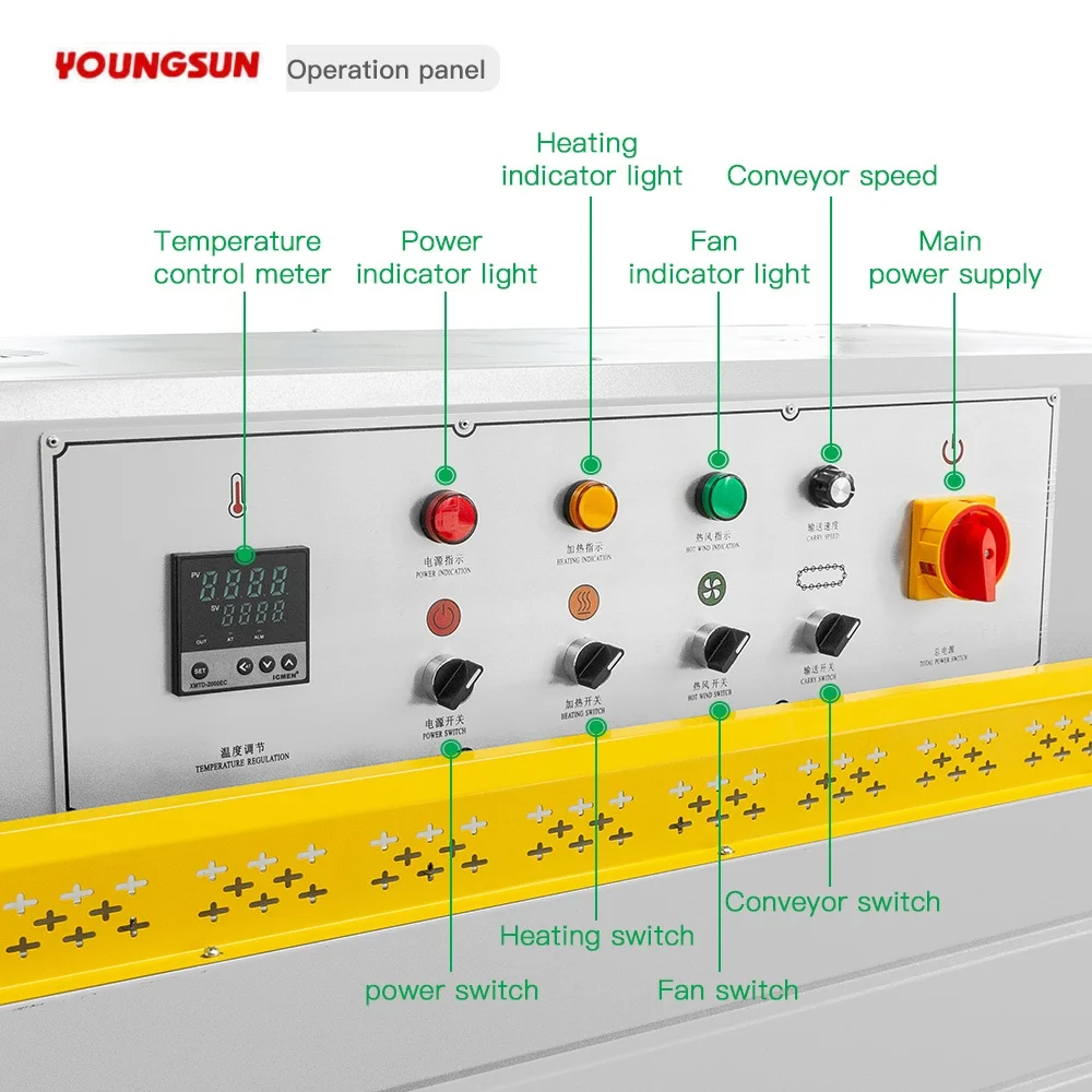 YOUNGSUN 4522N Automatic Internal Circulation Heat Packing Machine ...