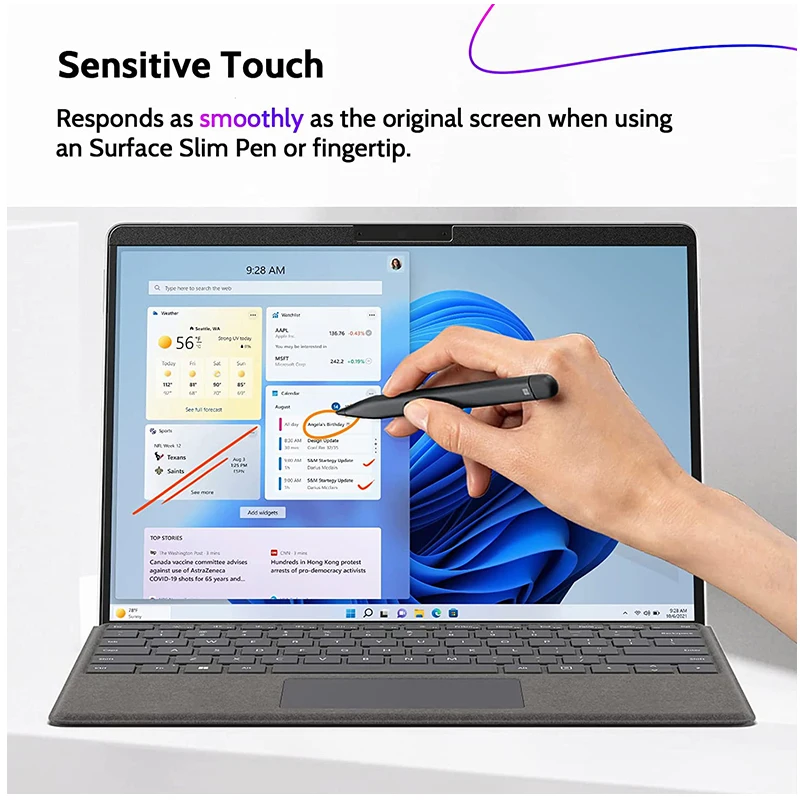 Privacy Screen for Surface Pro 7plus - Anti-Spy & Anti-scratch