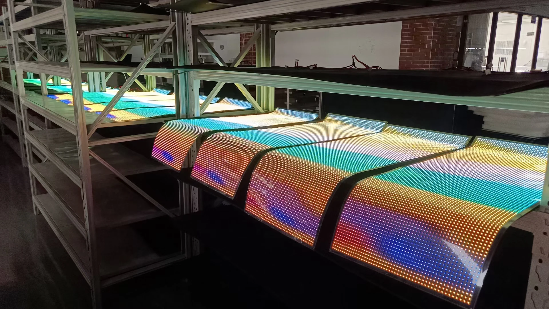 Film Screen Transparent Led Film For Glass Installed Advertising Soft ...