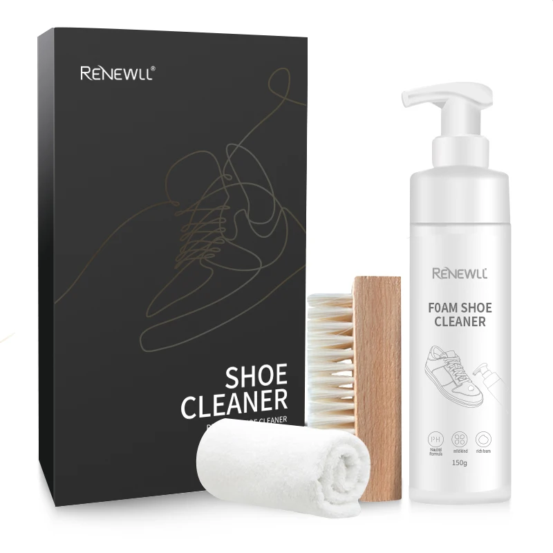 Natural Sneaker Cleaner Set Ingredients Formula Shoe Cleaner Cleaning ...