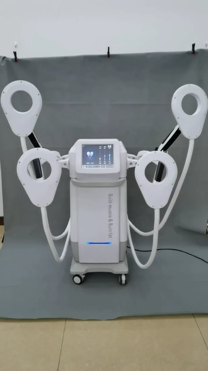 2023 Hot Sale 4 Handles Ems Electromagnetic Stimulation Muscle Body ...