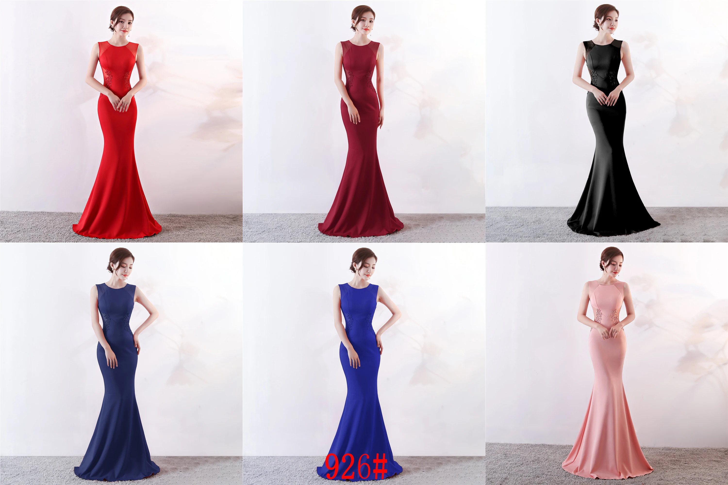 Elegant 926# Evening Dress - Perfect for Banquet & Parties
