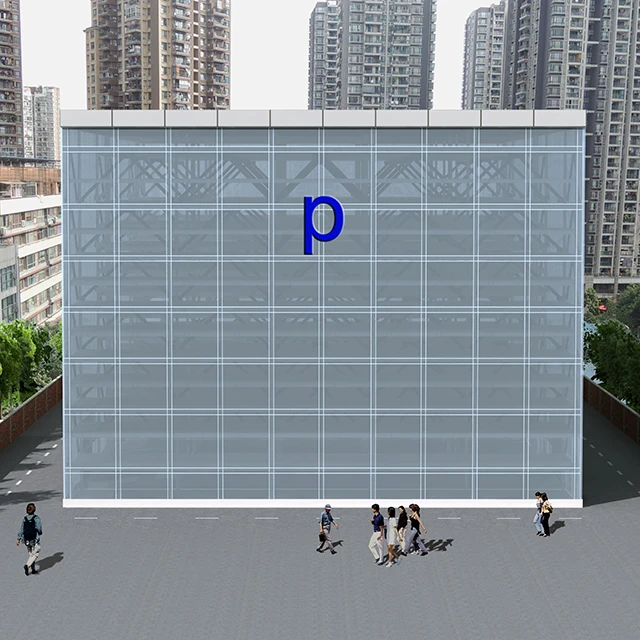 12 Cars Rotary Smart Vertical Circulation Parking System