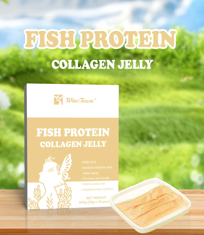 Premium Hydrolyzed Collagen Peptide Supplement Vitamin C Fish Collagen ...