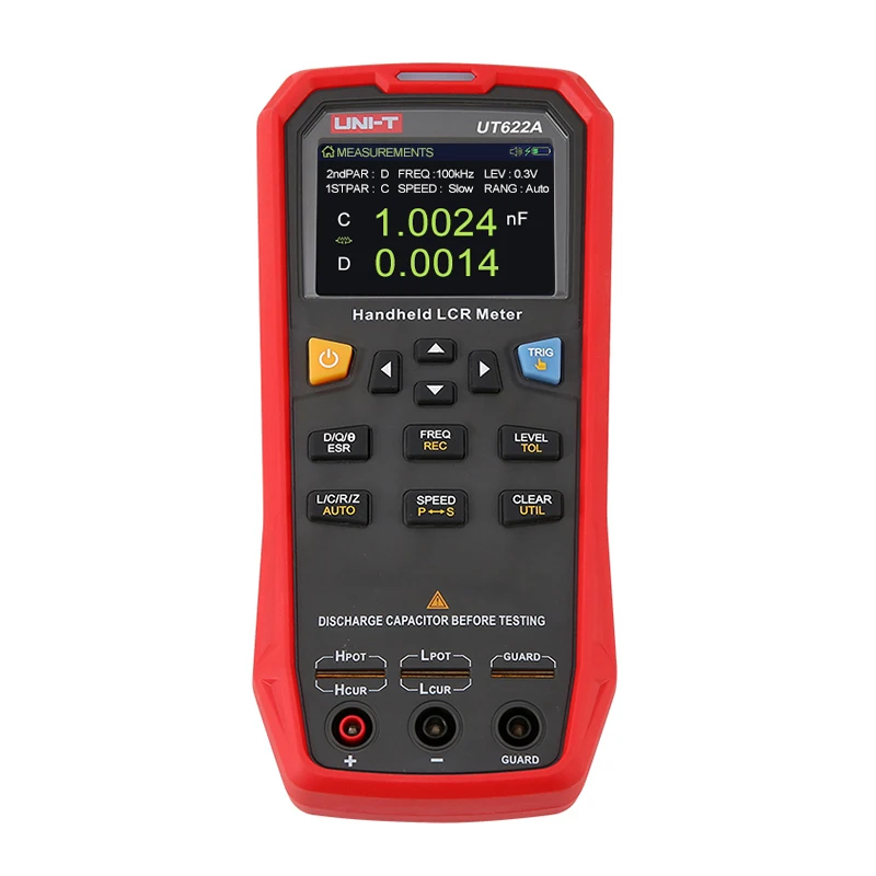 UNI-T UT622A UT622C UT622E High-precision LCR Meter Industrial Handheld ...