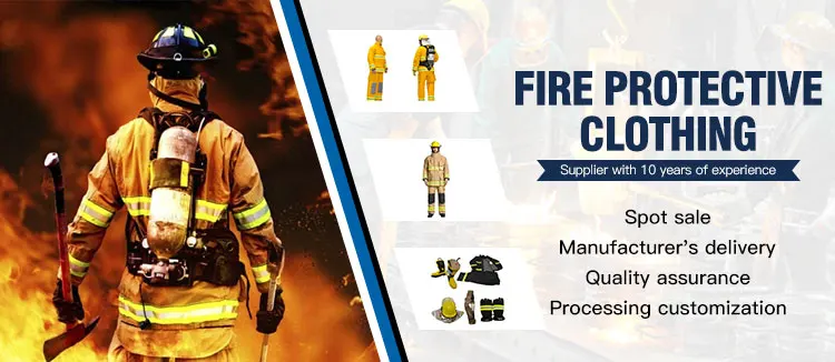 Firefighting Suit Firefighting Rescue Clothing Fire Fighting Uniform ...