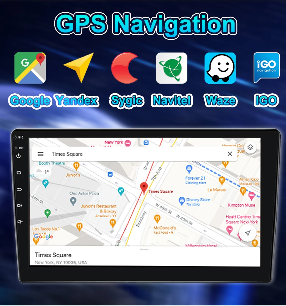 Universal 7870 Navigator - Advanced Android Car DVD Player