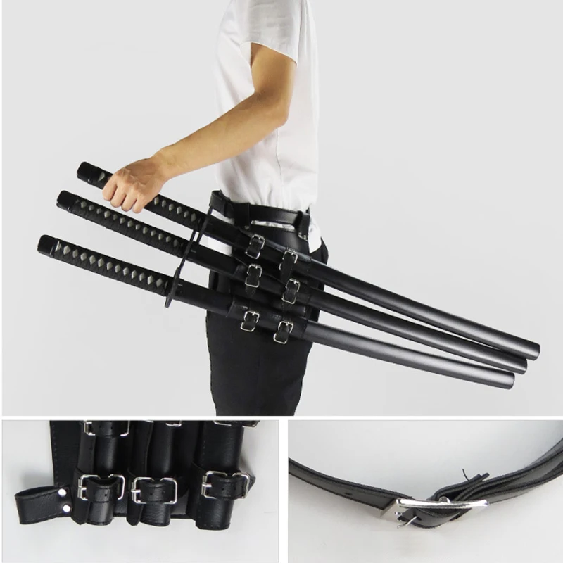 Medieval Sword Holder Pu Leather Sword Belt Waist Sheath Adult Men ...