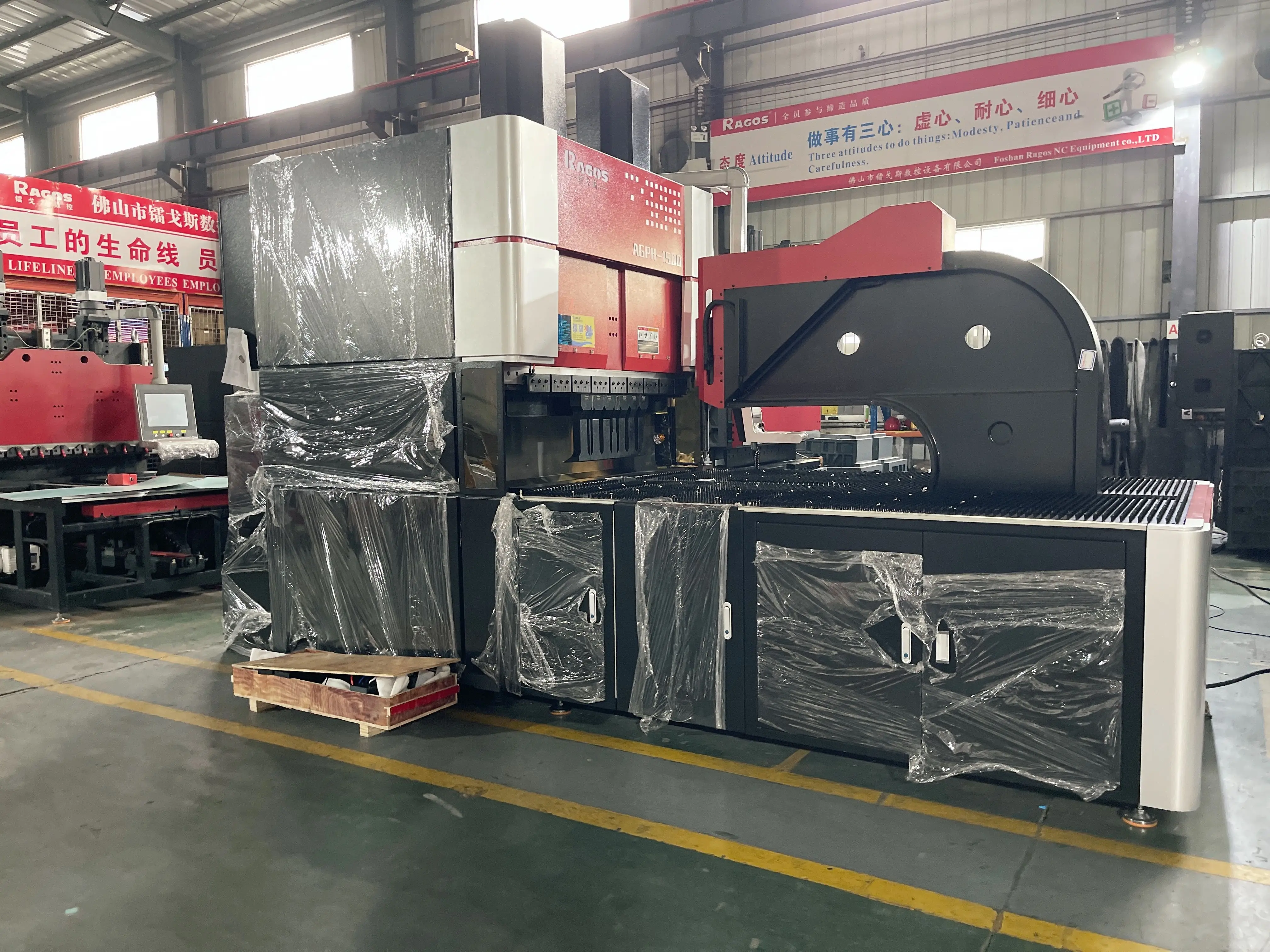 Agp Series Full Automatic Plate Feeding Panel Bender Center 2000mm ...