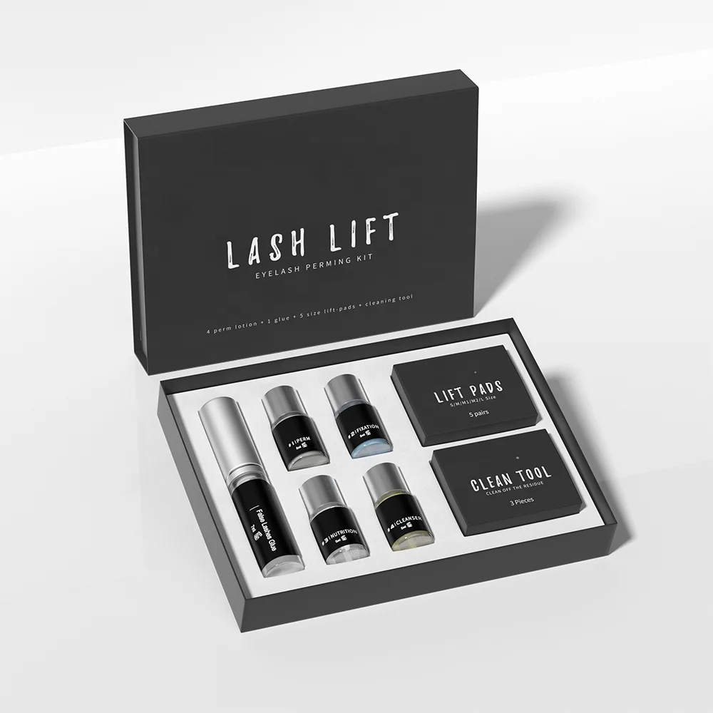 Iconsign Custom Easy Lash Lift Permanent Kit - Eyelash Curler Solution