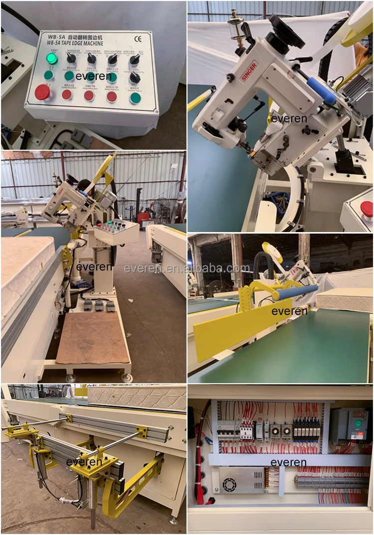 EVEREN 300U Tape Edge Sewing Machine for Mattress| Alibaba.com