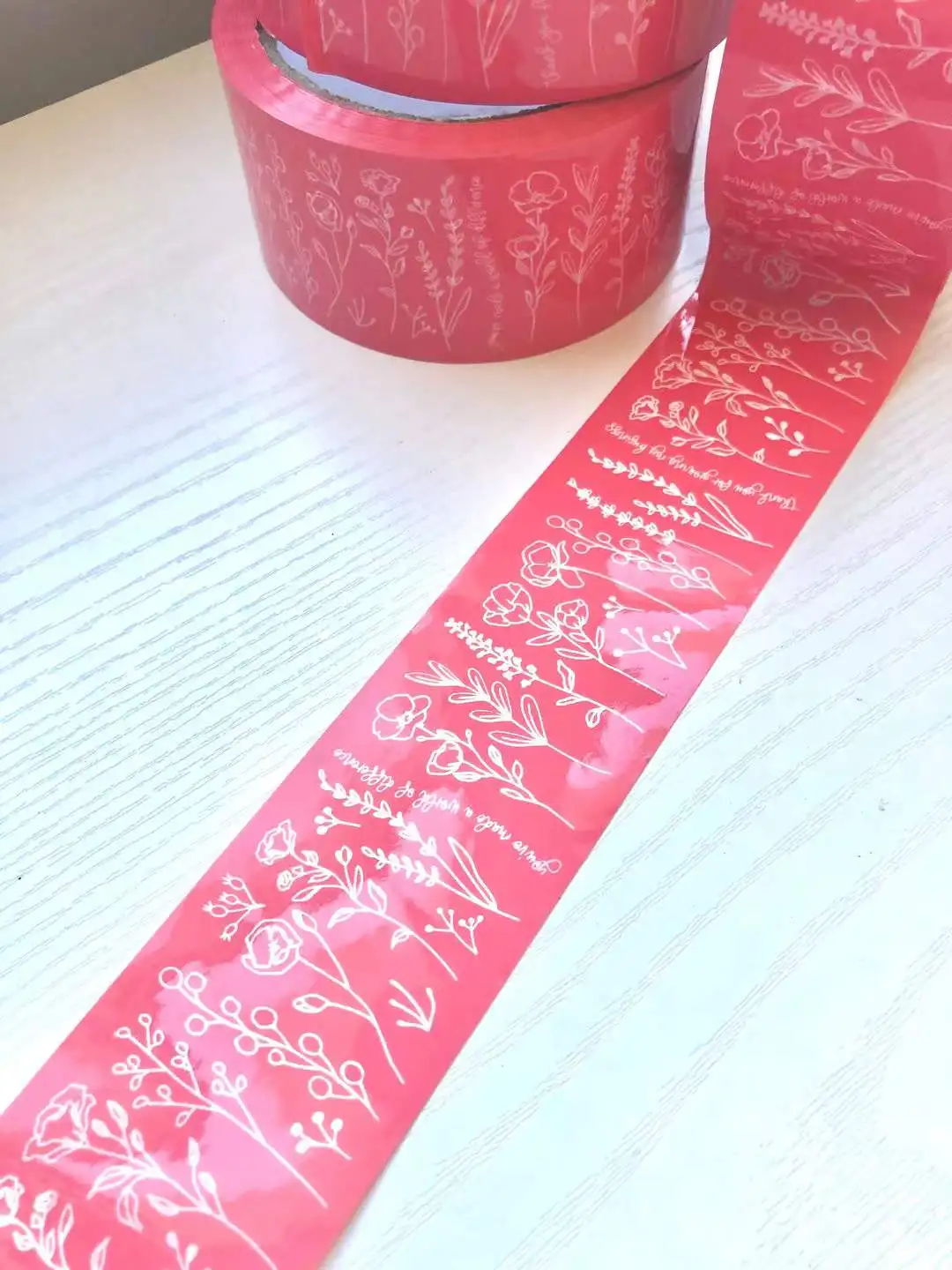 Suppliers Logo Printed Tape - Waterproof Bopp Packaging