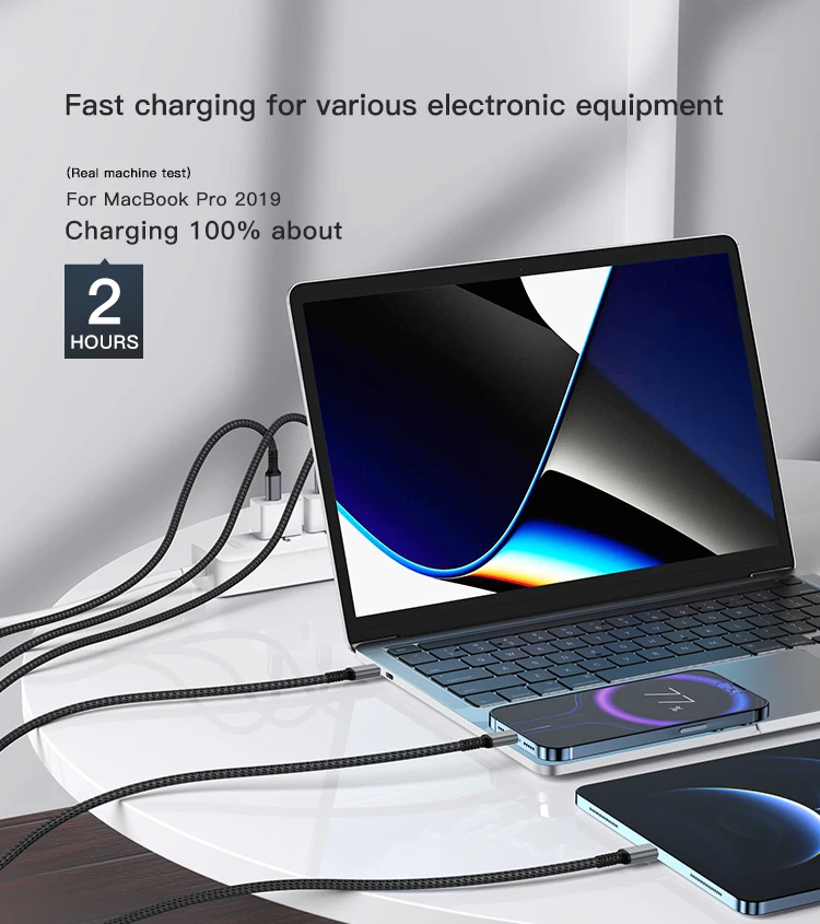 Premium Quality Pd100w Usb C Cable Type C To Type C Fast Data Cable 5a ...