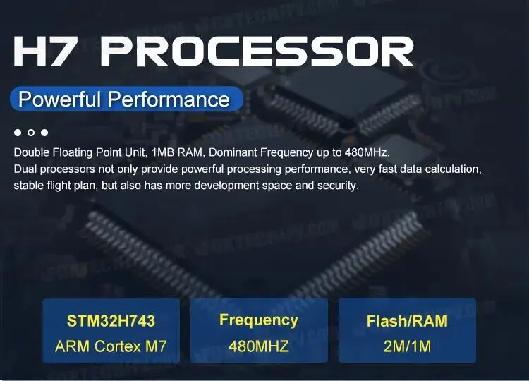 Foxtech Aerofox H7a Open Source Ardupilot Flight Controller Module ...