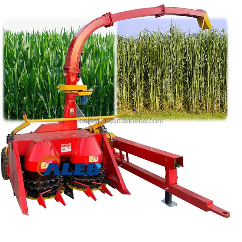Automatic Alfalfa Combine Silage Harvester Tractor Mounted Silage ...